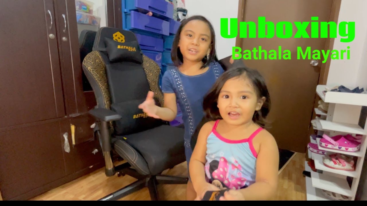 unboxing bathala mayari gaming chair - YouTube