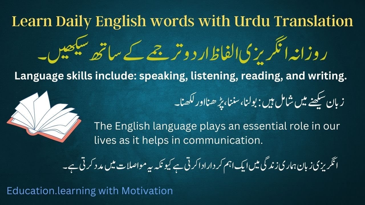 English Learning Useful Questions and Answers with URDU Translation # ...