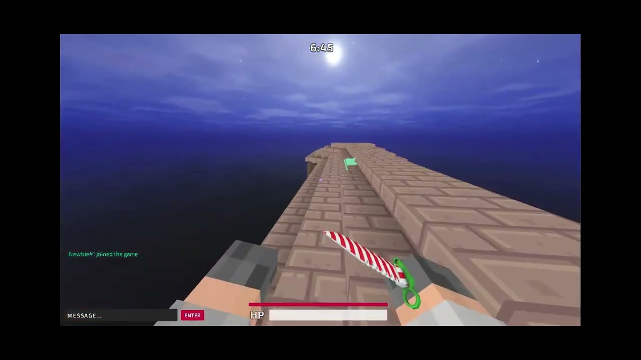 Kirka.io Hidden Place In Parkour Map Desty - YouTube