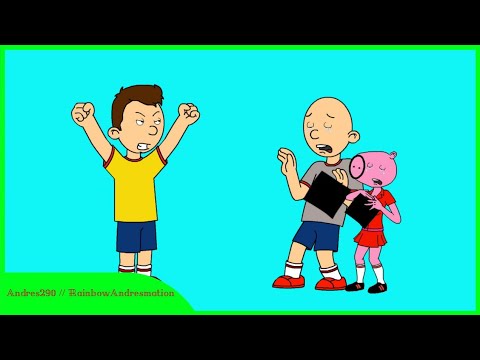 Classic Caillou and Peppa Pig Gets in Dead Meat