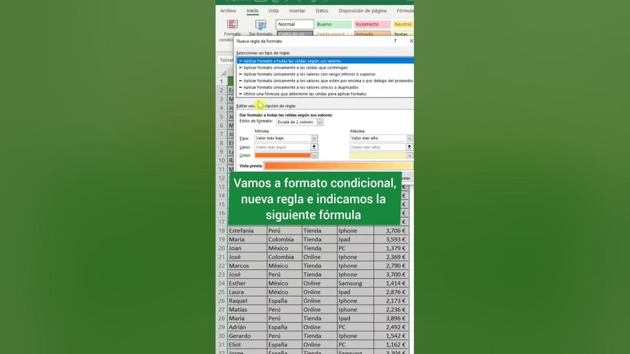 Resaltar Fila En Excel Excel Shorts Superexcel Cursoexcel Excelgratis Excelparatodos Youtube