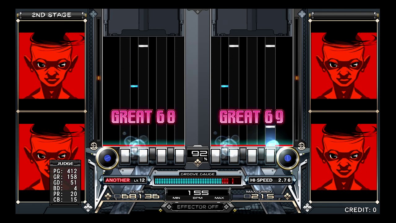 Beatmania IIDX 24 SINOBUZ HADES DPA FAILED - YouTube