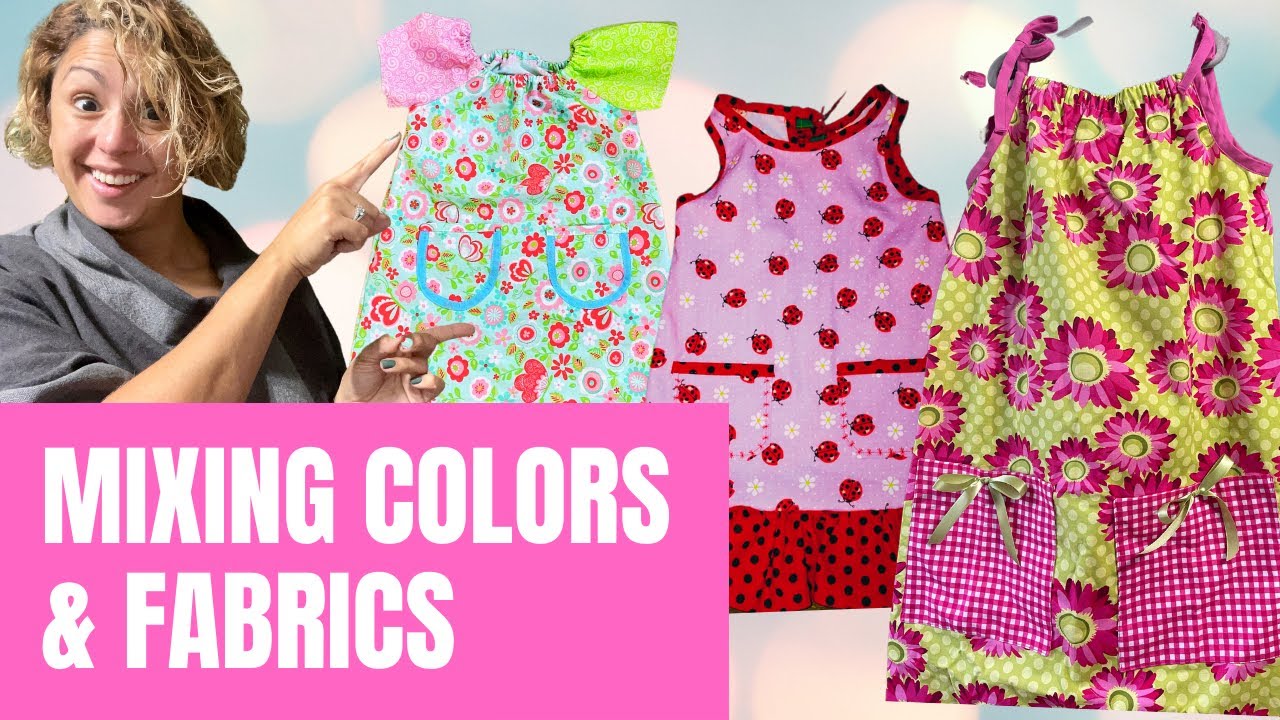 EASILY MIX & MATCH COLORS AND FABRICS // Let’s look at pictures! - YouTube