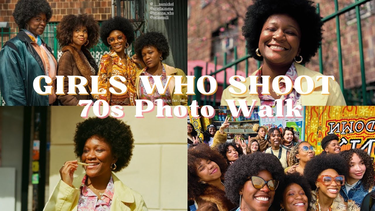 GIRLS WHO SHOOT 70s PHOTO WALK IN THE BRONX 💗🕺 - YouTube