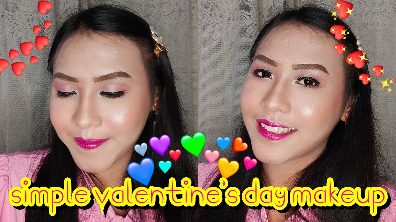 VALENTINE'S MAKEUP TUTORIAL 😍💕 - YouTube