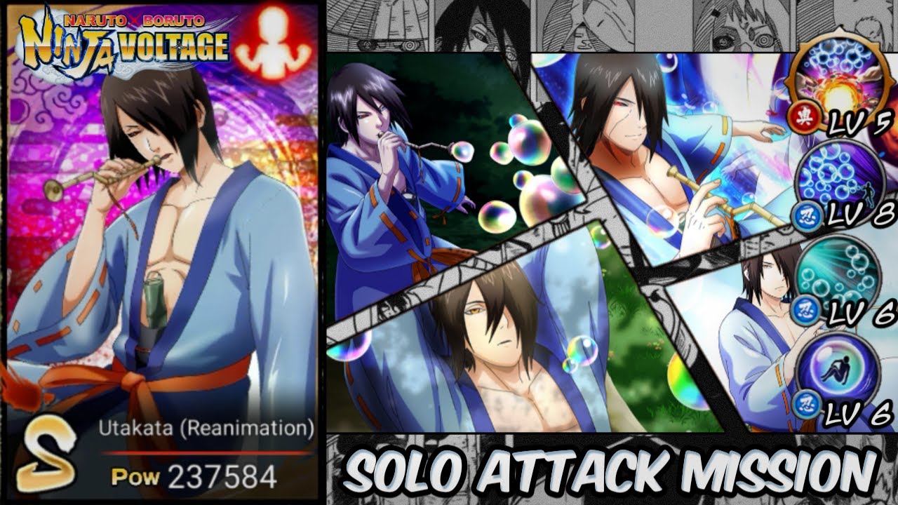 Utakata (Reanimation) | Solo Attack Mission (Boosted) | Nxb Nv - YouTube