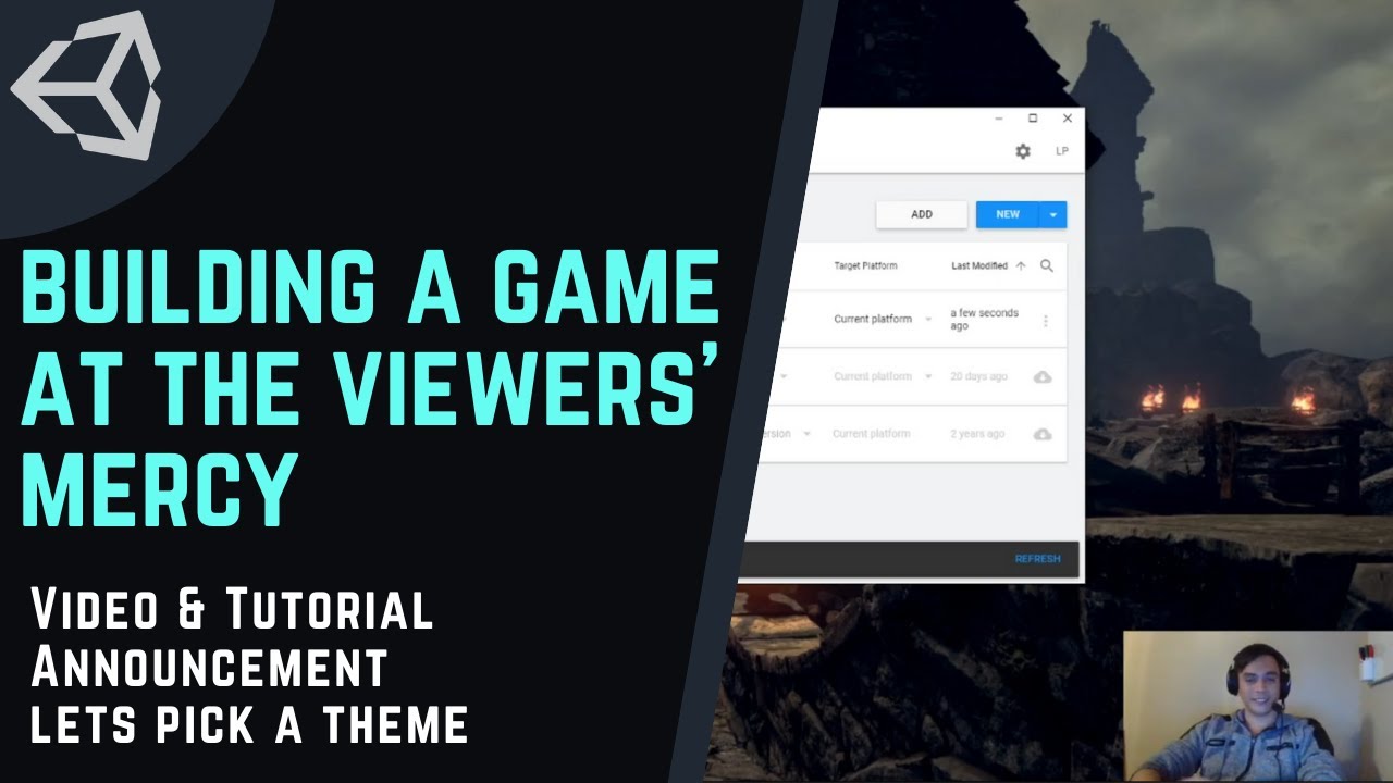 BUILDING A GAME AT THE VIEWERS' MERCY in UNITY (How to / Tutorial ...