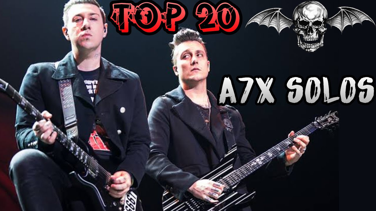 Top20 best A7X solos (for me) - YouTube