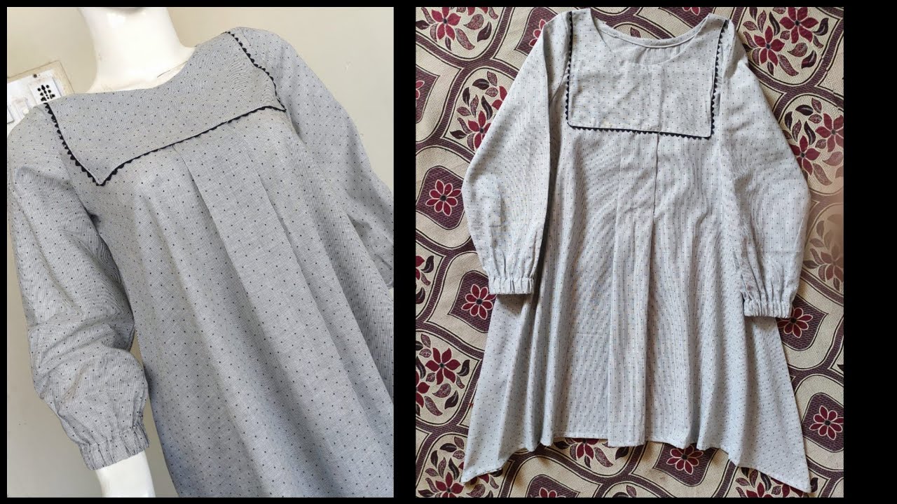 stylish Top Design Cutting and Stitching - YouTube