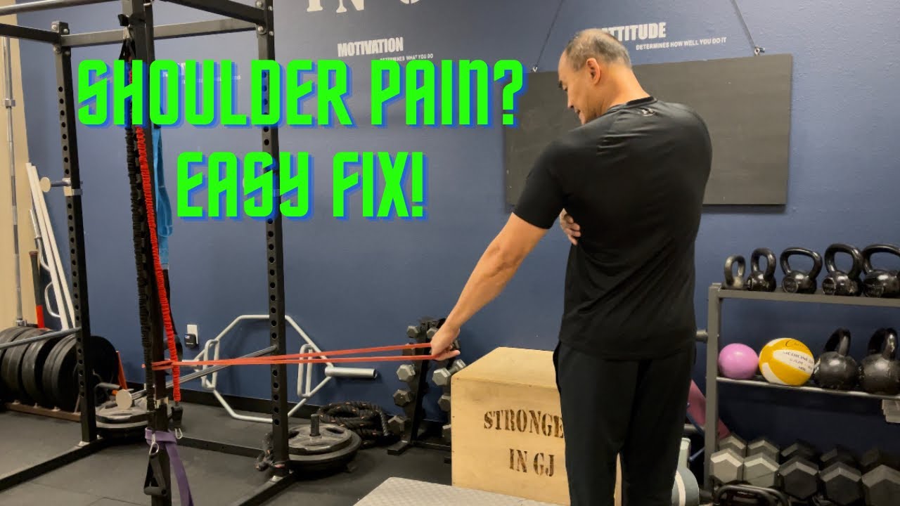 Shoulder Pain With Exercise? Lazy Lats! Easy Fix! - Dr. Wil & Dr. K - YouTube