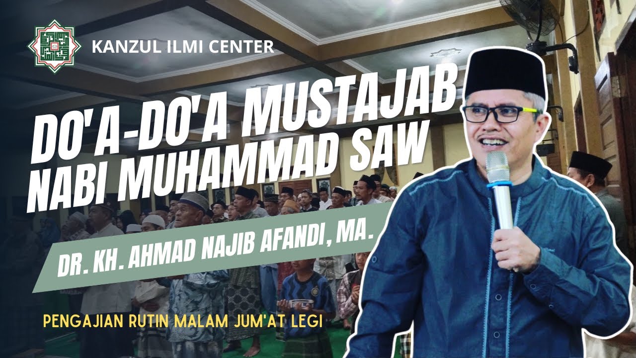 DO'A-DO'A MUSTAJAB NABI MUHAMMAD SAW~ GUS NAJIB | KITAB AL- BARZANJI ...