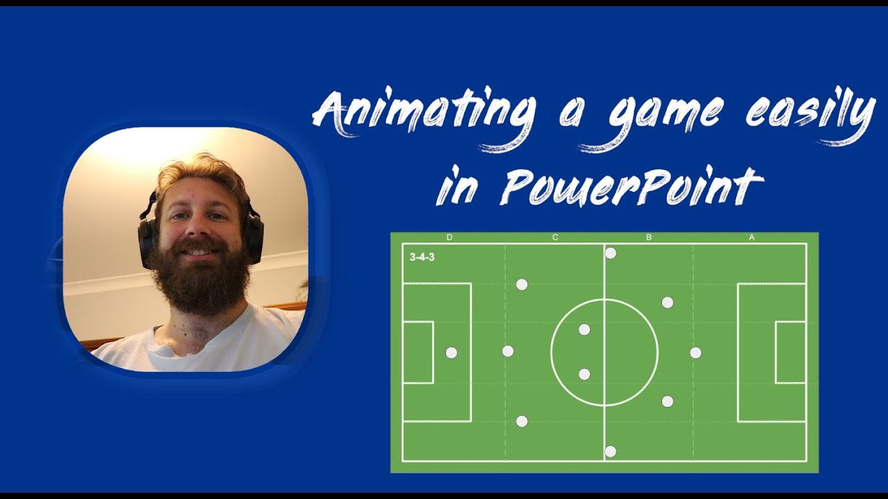 How to make an Animated Tactics Board in PowerPoint - YouTube