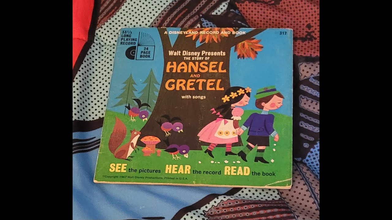 episode 556 Disney Hansel and Gretel 1967 book on record - YouTube