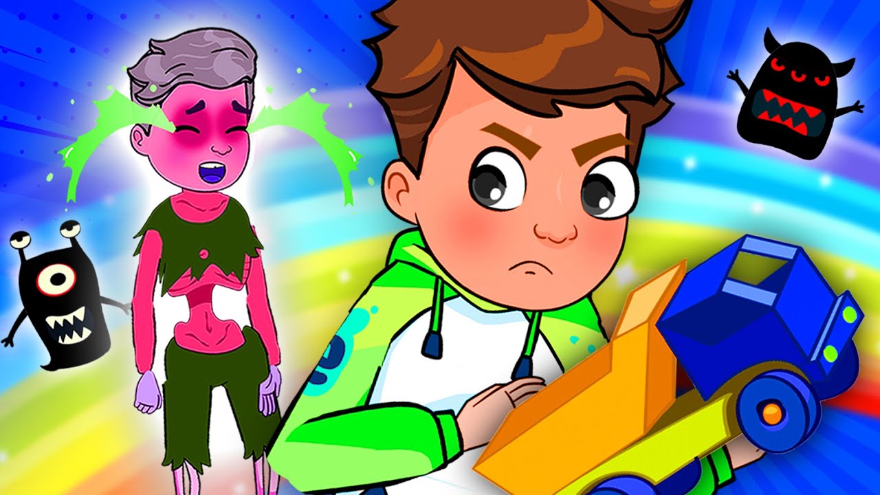 Children Playing Zombie Games + Zombie Epidemic Nursery Rhymes & Kids ...