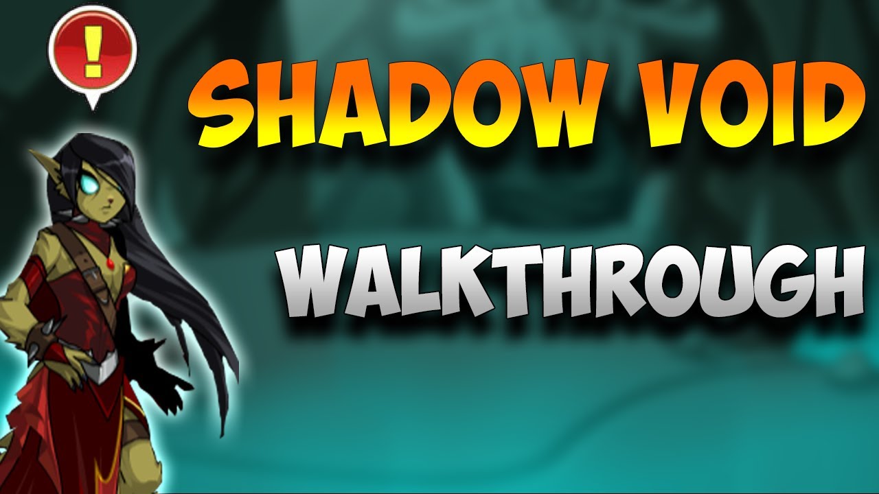 🎮 AQW - 👉 ShadowVoid Full Walkthrough (Quests) 👈 | # ...