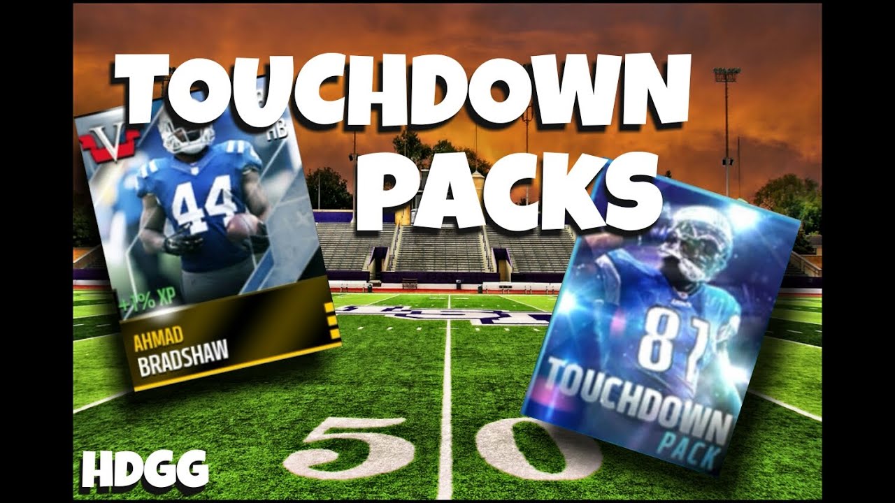 TOUCHDOWN PACKS!!![New Madden Mobile Packs] - YouTube