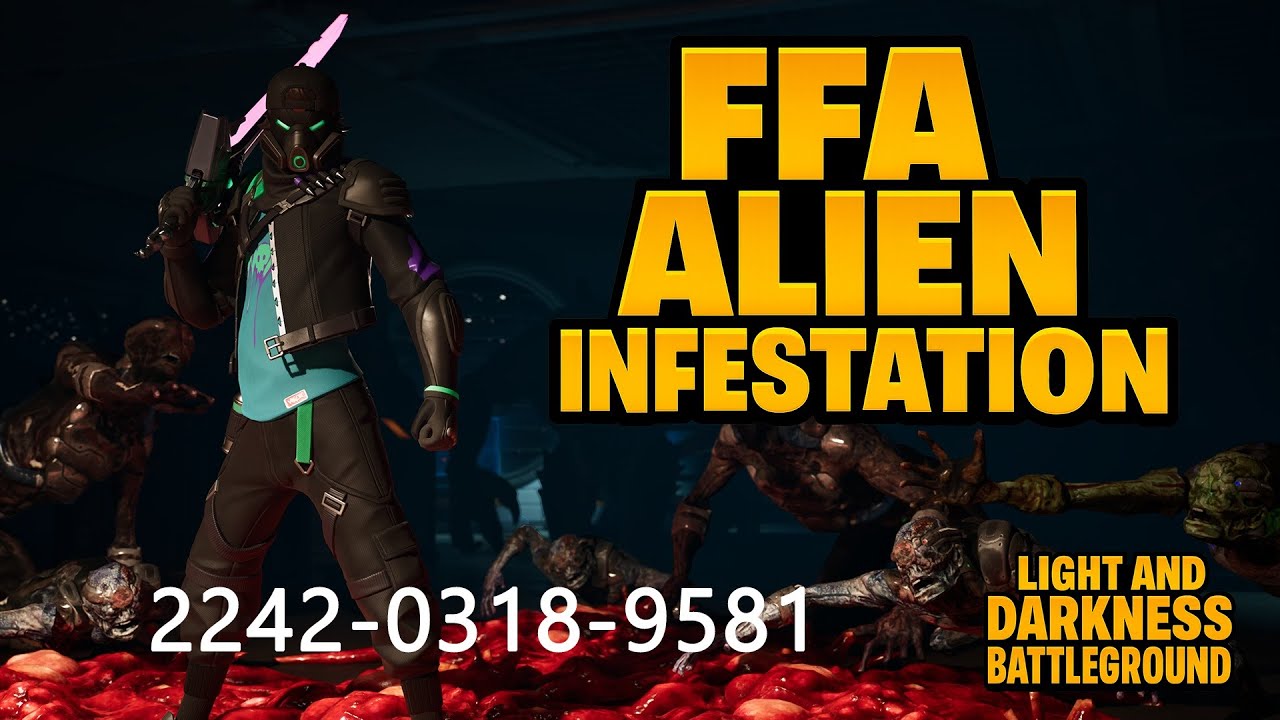 NEW FORTNITE ISLAND - Alien Infestation - Code - 9910-8642-7952 - YouTube