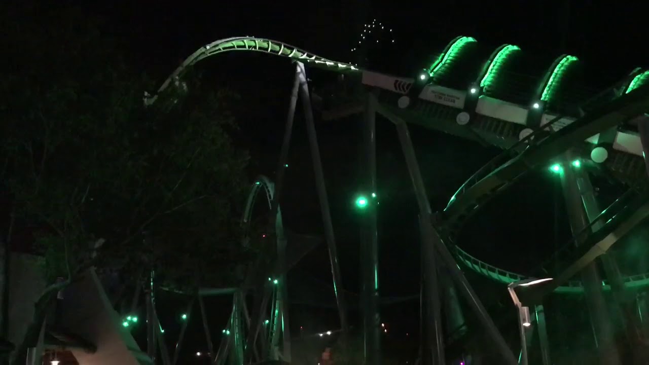 The Incredible Hulk coaster off-ride @ Universals Islands Of Adventure ...