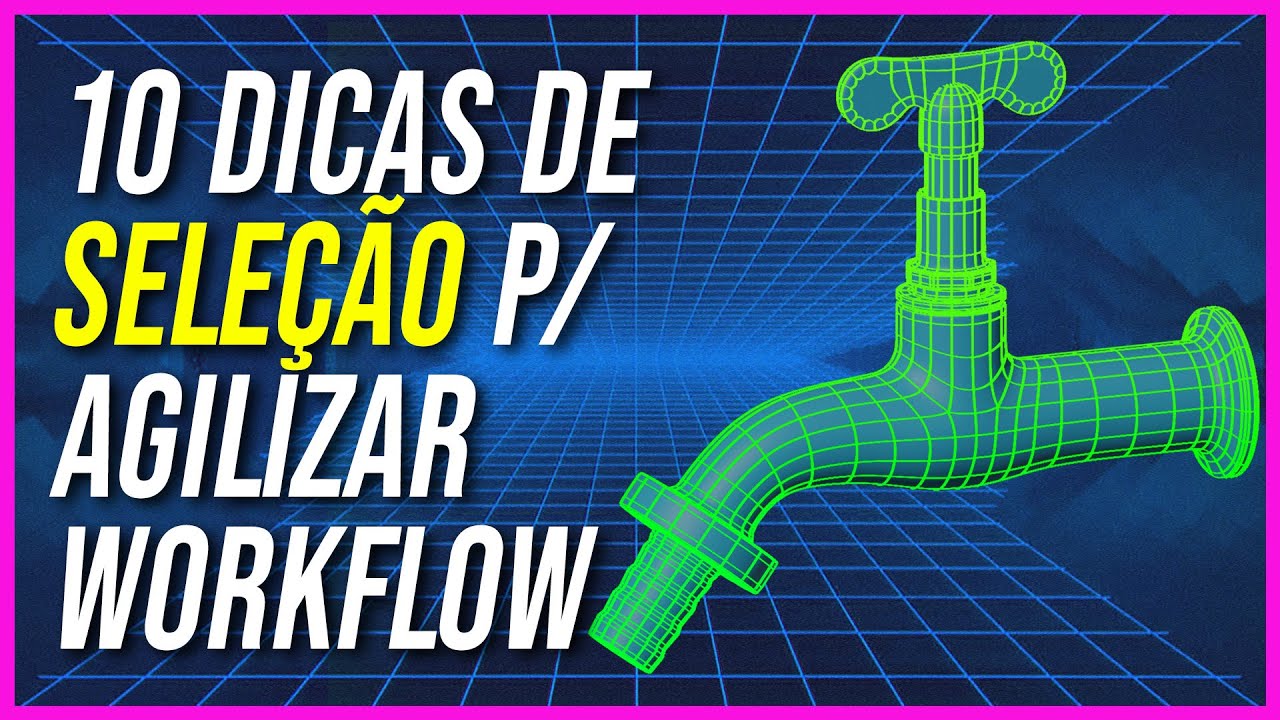 10 Dicas de SELEÇÃO para agilizar seu Workflow no BLENDER!! - YouTube