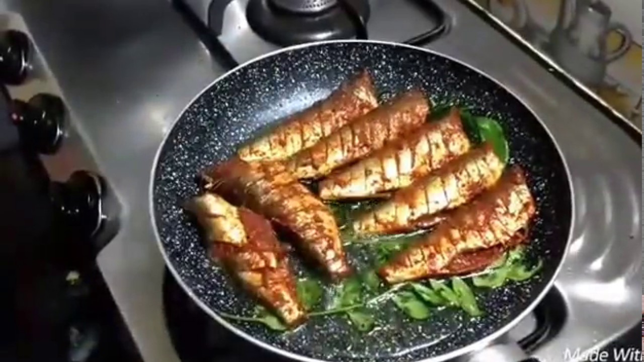 Mathi fry | fish fry | kerala style fish fry | sardines fry | chala fry ...