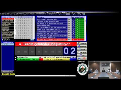 93. Devlet Hizmeti Yükümlülüğü Mazeret (Eş ve Sağlık) Kurası