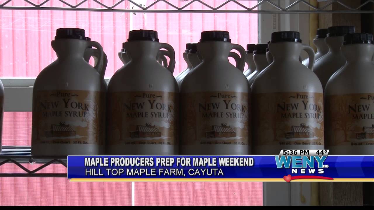 Local Syrup Producers Prepare For Maple Weekend - YouTube