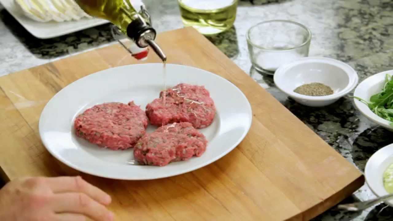 Chef Anthony Jacquet Prepares an Aussie Lamb Burger - YouTube