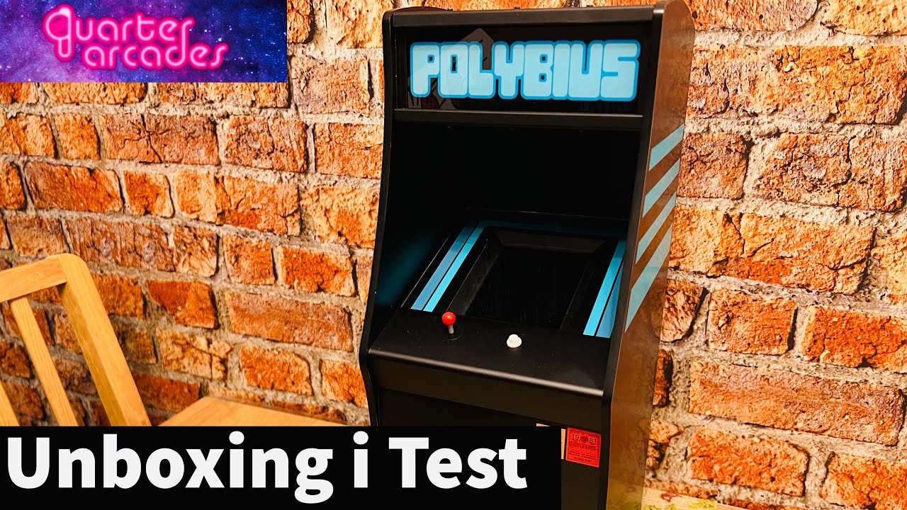 Numskull Quarter Arcades - POLYBIUS - Unboxing i Test Automatu - YouTube