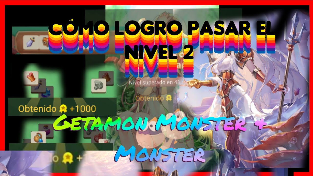 🥳Cómo 🧐pasar 🧨el nivel 2🎁de Getamon 🎀Montser&Montser🧧#gameplay #saint # ...