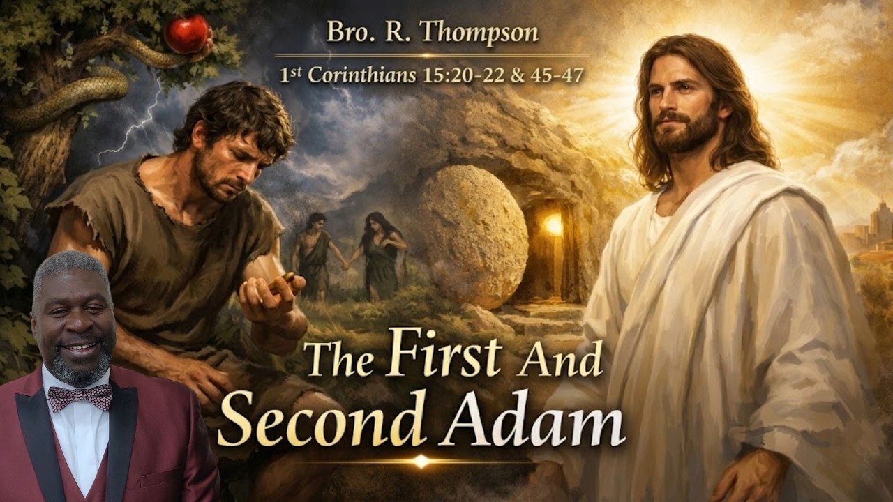 04-19-26 | Bro. R.E Thompson | The First And Second Adam - YouTube