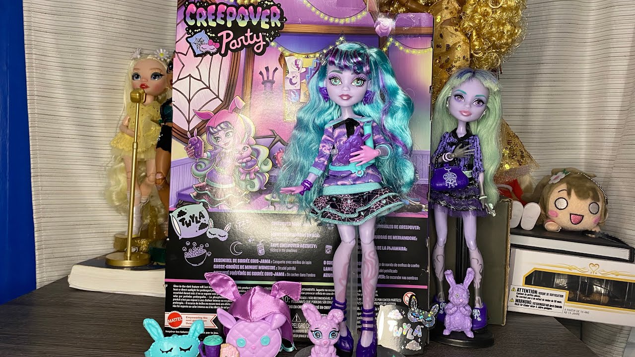 Twyla is back! Monster high g3 creepover party Twyla Boogeyman doll ...