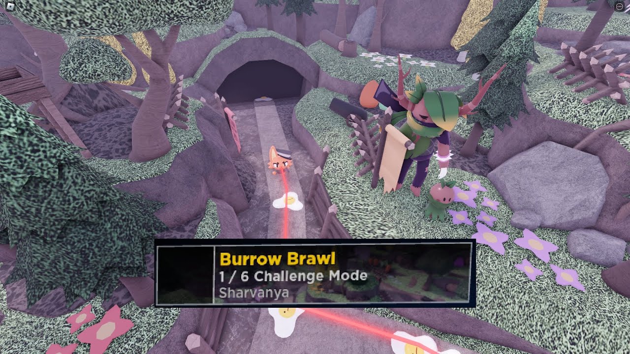 Burrow Brawl Medium Solo Tower Heroes - YouTube