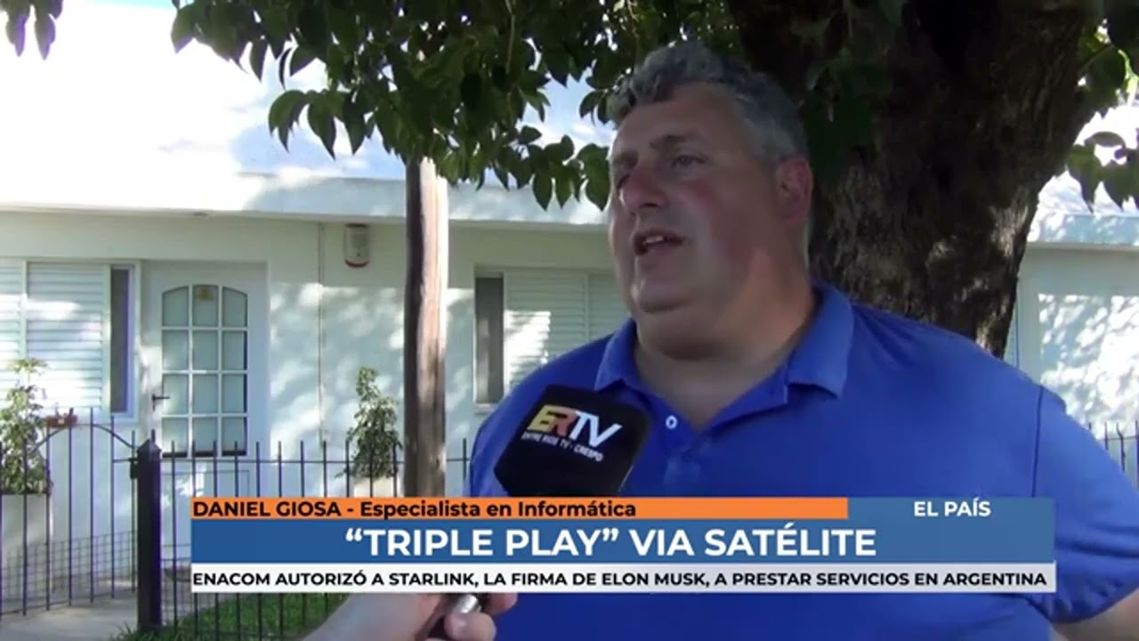 Daniel Giosa Enacom autorizó a Starlink a prestar servicios en ...