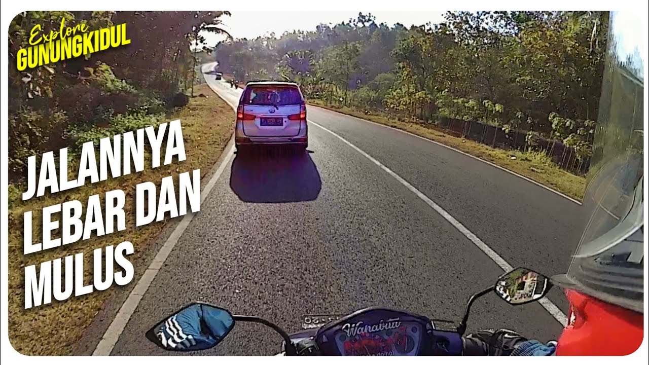 Jalan Jalur Lintas Selatan JJLS Saptosari Gunungkidul - YouTube