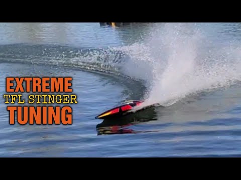 Playing With Stinger Angle & Telemetry Proboat Sonicwake V1 & V2 - Fast ...