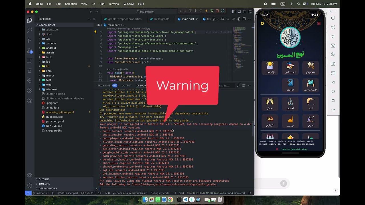 [Solved] Your project is configured with Android NDK 23.1.7779620, but ...