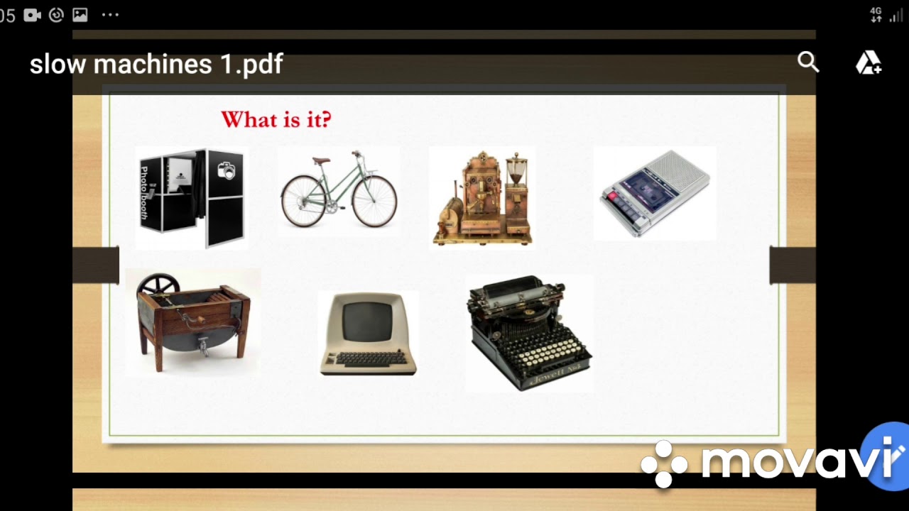 Slow machines 1 - YouTube