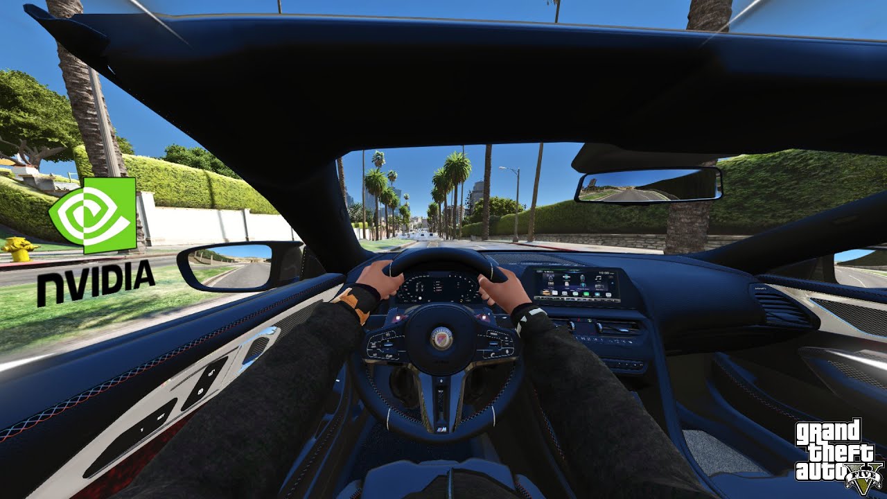 [4K] GTA 5 Overcast Ride | Manhart MH8 800 Convertible on Lighting ...