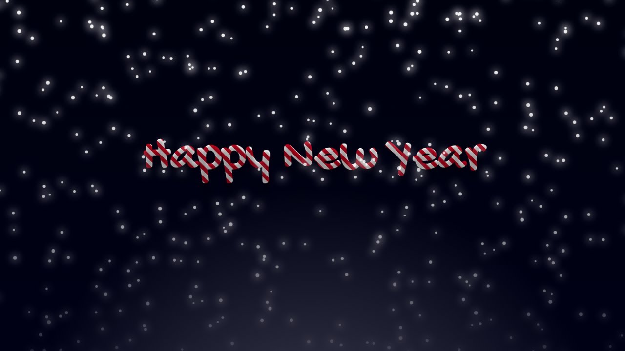 How to make a Happy New Year Animation in HTML and CSS | Source code ...