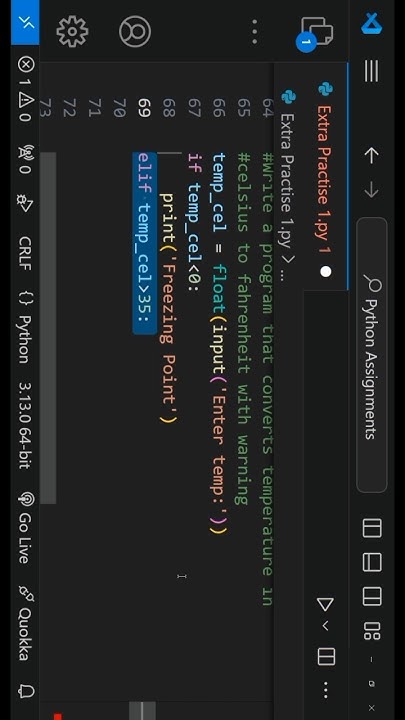 Convert Celsius temperature to Fahrenheit in python #foryou # ...