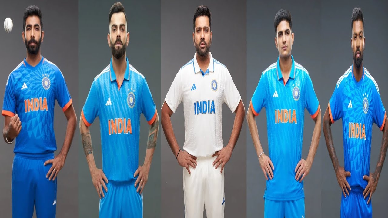 Virat Kohli, Rohit Sharma & Team India Players 1st look in new Adidas ...