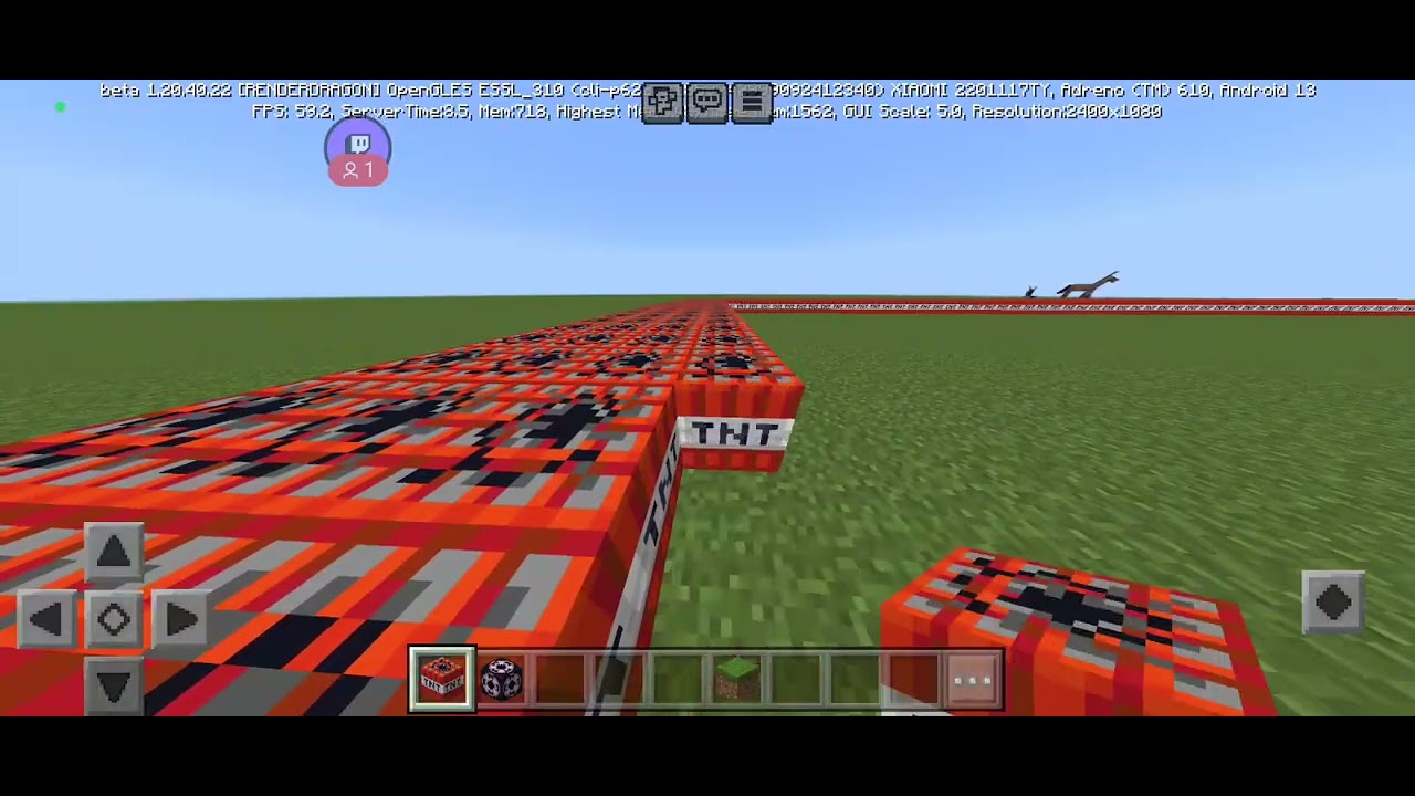 WORLD RECORD MINECRAFT BETA TNT - YouTube