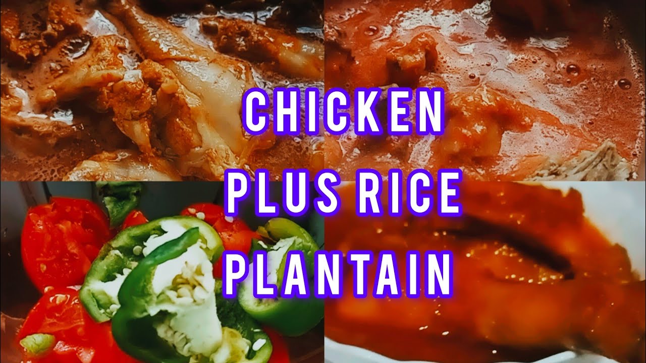 Cooking Plantain Rice Fufu GONE WRONG!!😔😪 Plus Chicken Stew.# ...