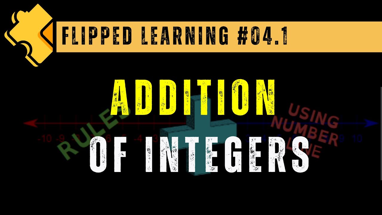 ⚡Adding Integers - Using Rules and Number Line - YouTube