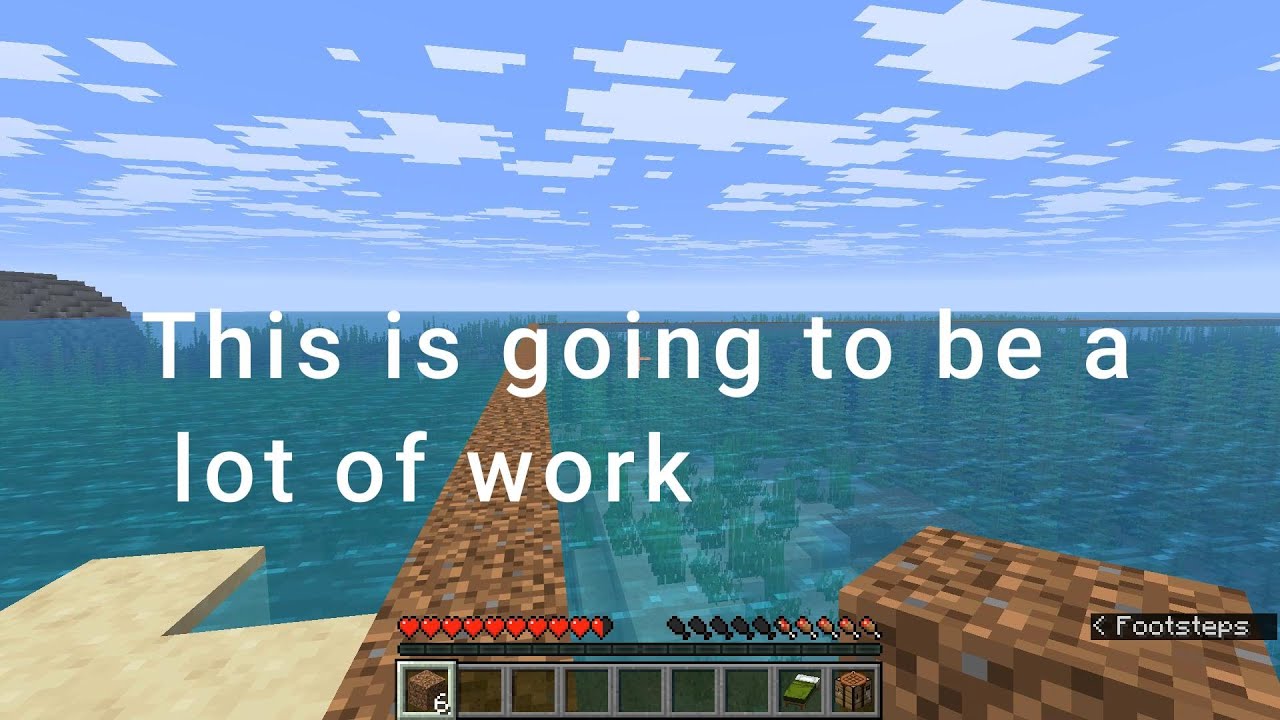 Building a big wheat farm in minecraft episode 1. - YouTube