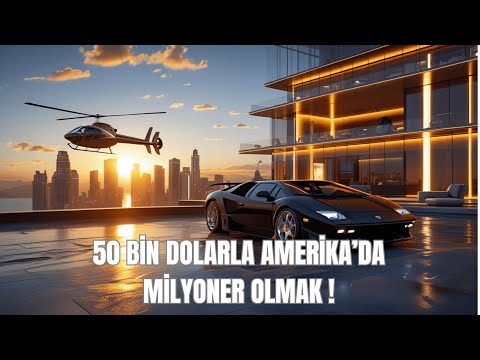 50 Bin Dolarla Amerika'da MİLYONER Olmak !