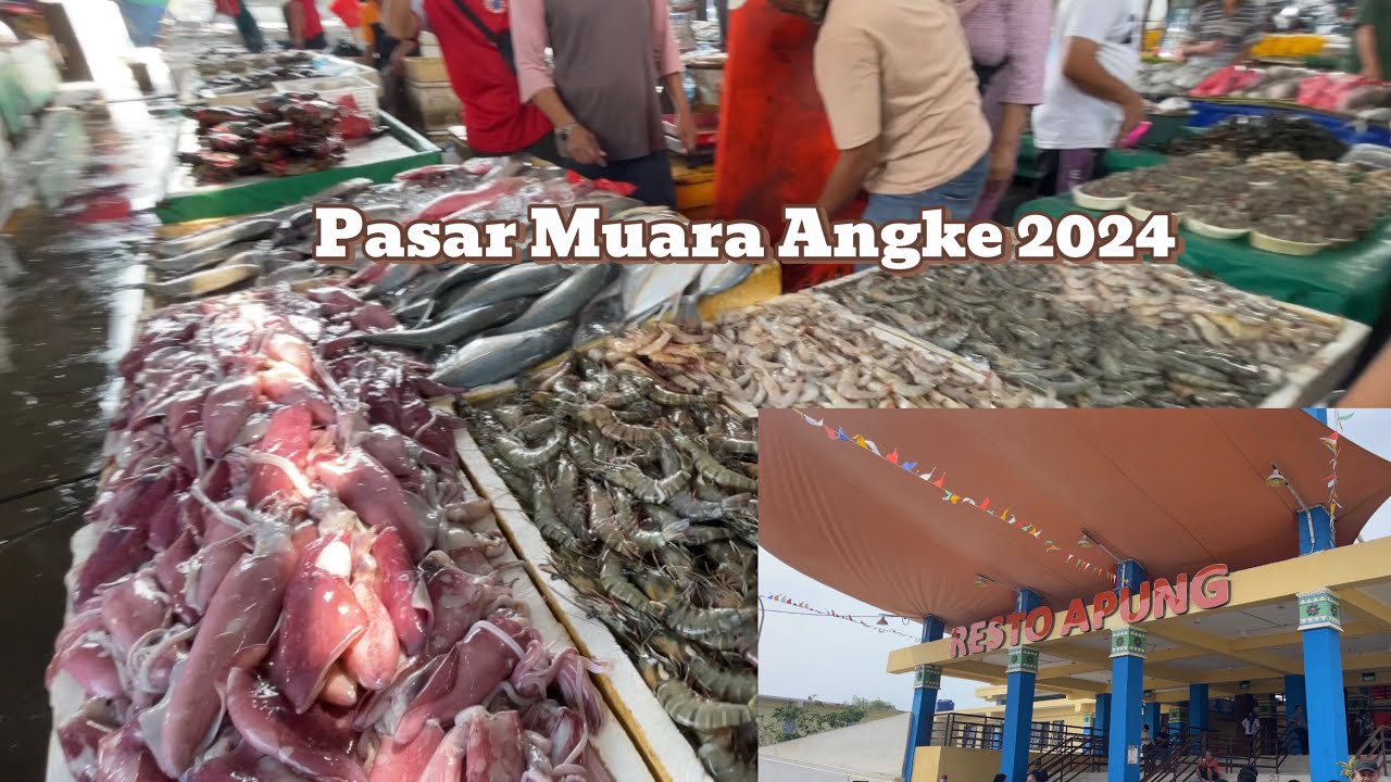 Pasar ikan muara angke 2024 | makan seafood enak di Resto Apung - YouTube