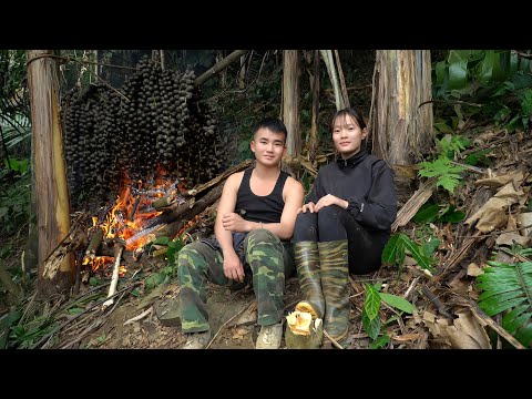 Thanh Duong invites Uyen into the forest to pick wild palm fruit - will they become soulmates?