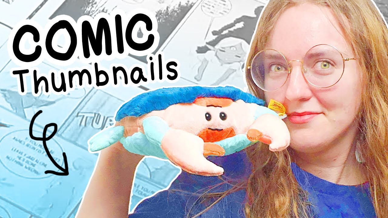 It’s Comic Thumbnailing Time & Steiff Crab! - Weekly Studio Art Vlog ...