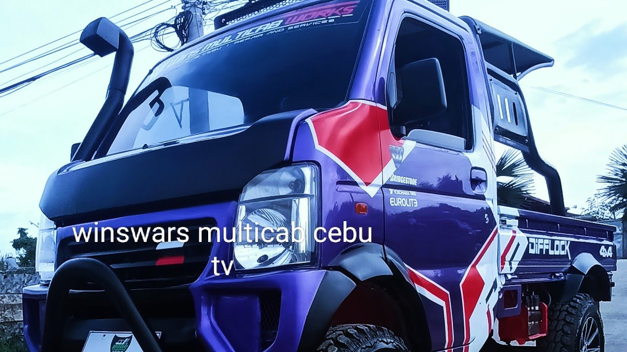 LATEST 2021 MULTICAB CEBU DA63T 4X4 A/T - YouTube